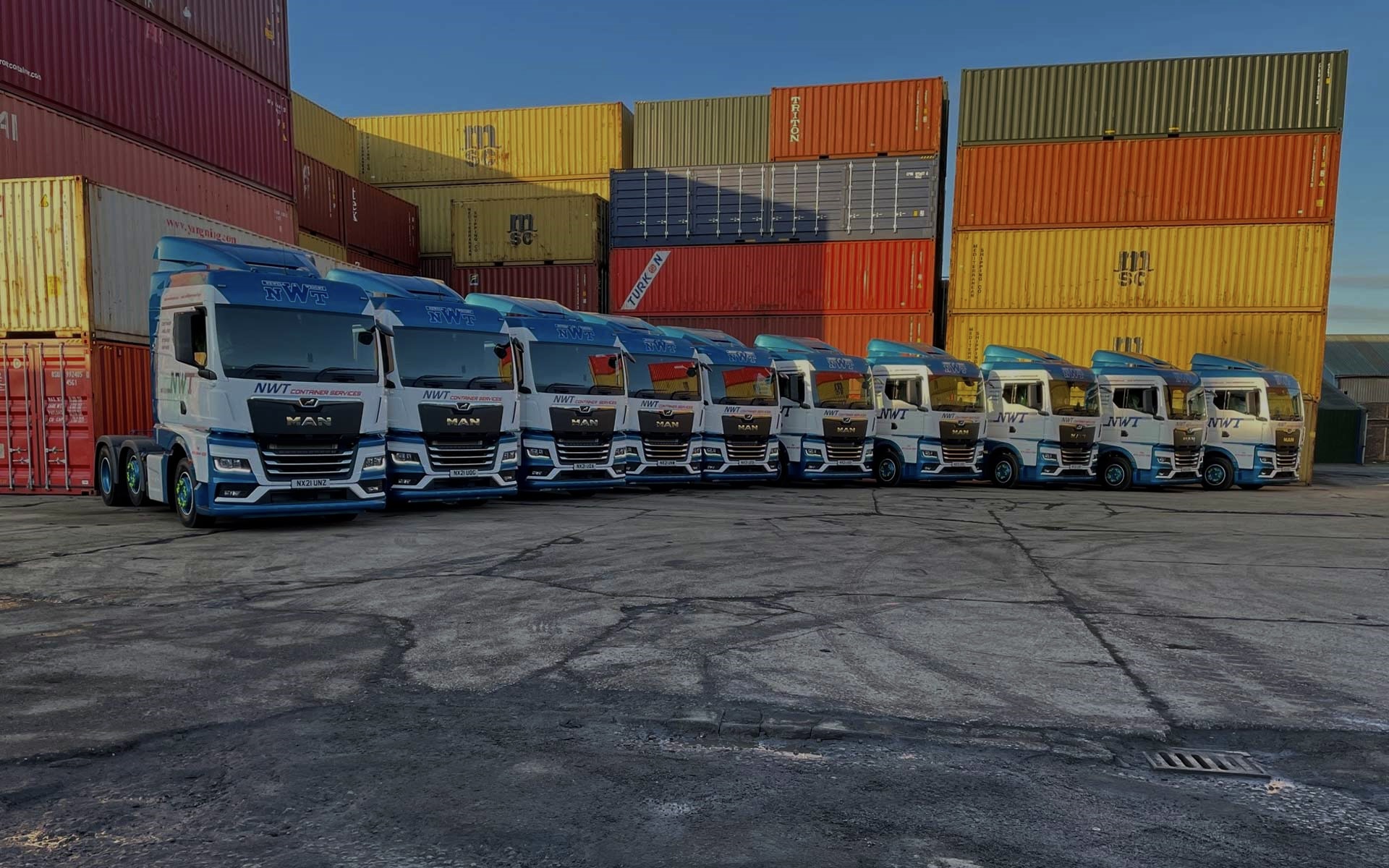 Newell & Wright Group - Container Haulage by Road & Rail.